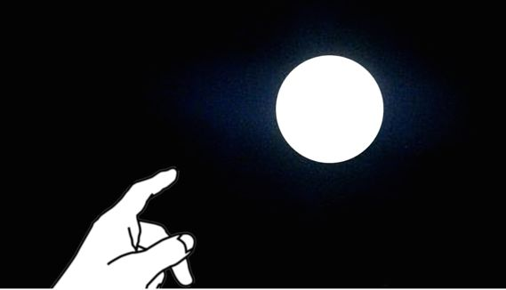 The Finger Pointing at the Moon – Kev's Blog